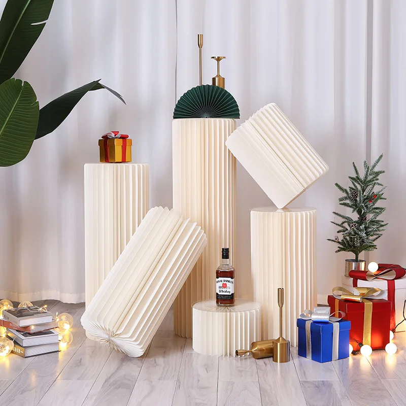 Column Made Of Paper