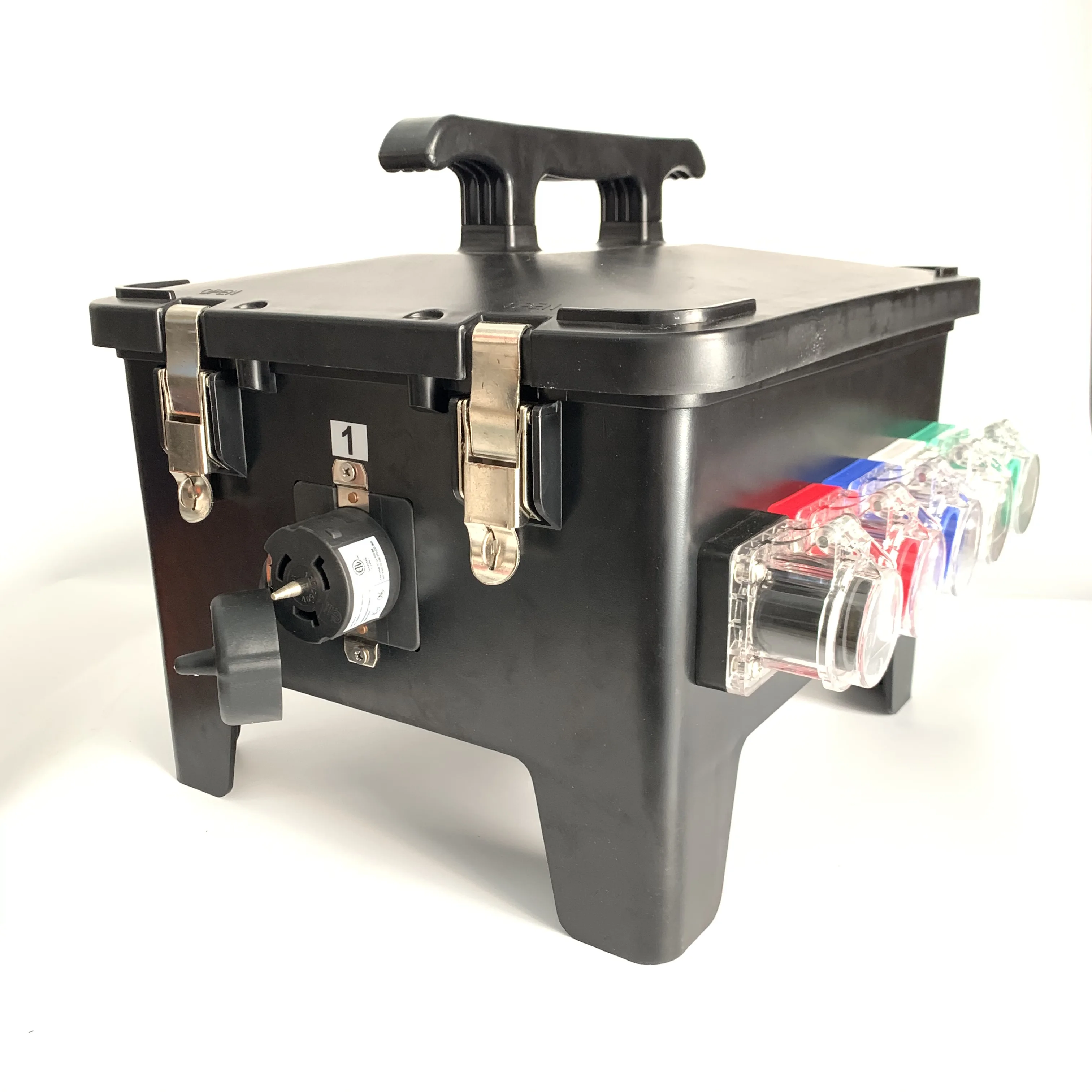 400A 3 Phase CAMLOCK Power Stations Distro Box with 50 Amp Outlets