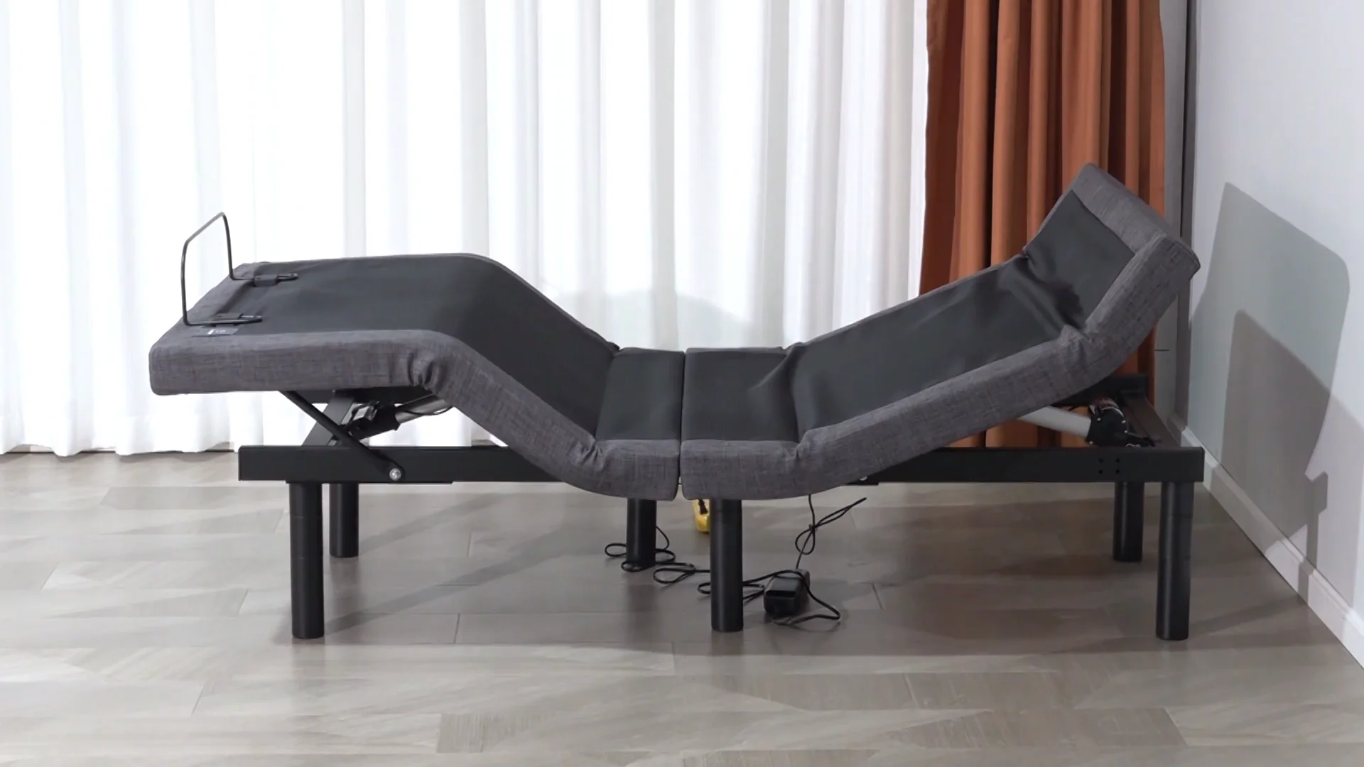 Adjustable Bed Frame Wireless Control Electronic Massage Bed ...