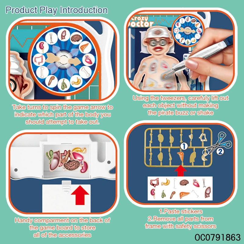 Human Body Structure Organ Puzzle Biology Science Education Marerials ...