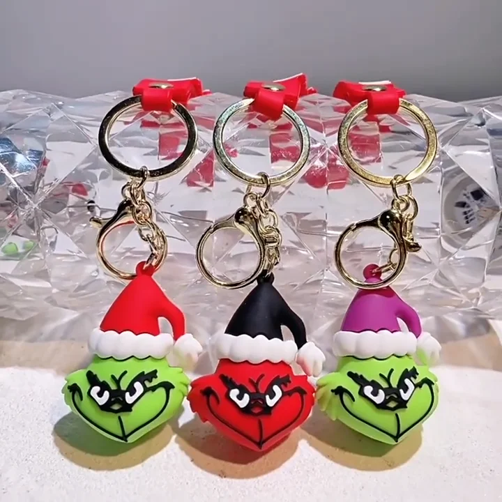 Trend Products 2024 Creative Christmas Character Doll Car Key Chain ...