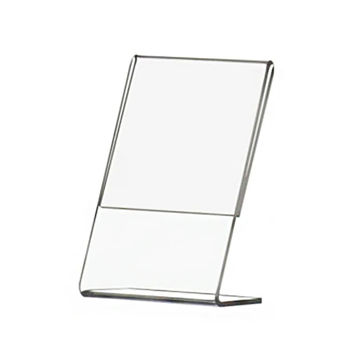 A3 A4 Clear Acrylic Mattress Poster Displays Ticket Holder