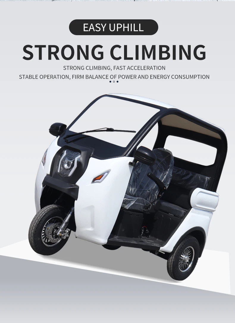 KEYU LEHU 3 Seater Electric Tricycle - Pure Electric Bike