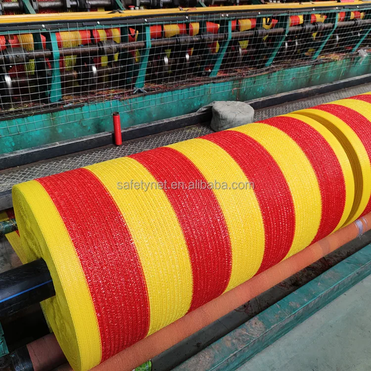 Orange Plastic Safety Net Building Safety Protecting Netting Road Warn ...