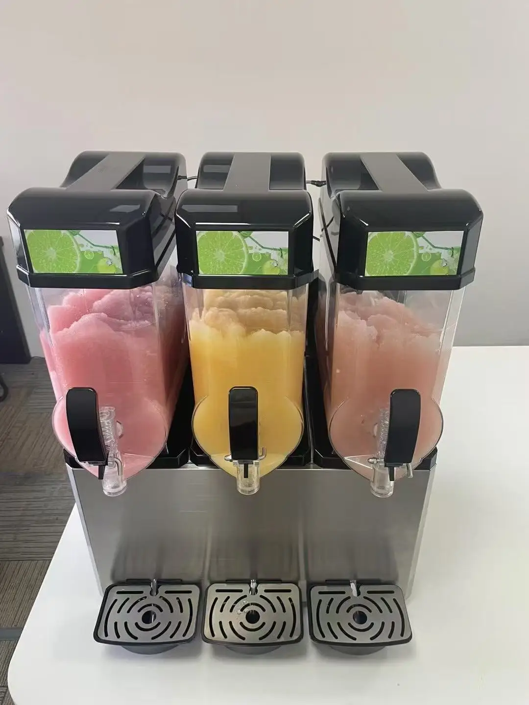 15L Slush Machine 2 Tank 15Lx2 Frozen Drink Slush Machine Price ...