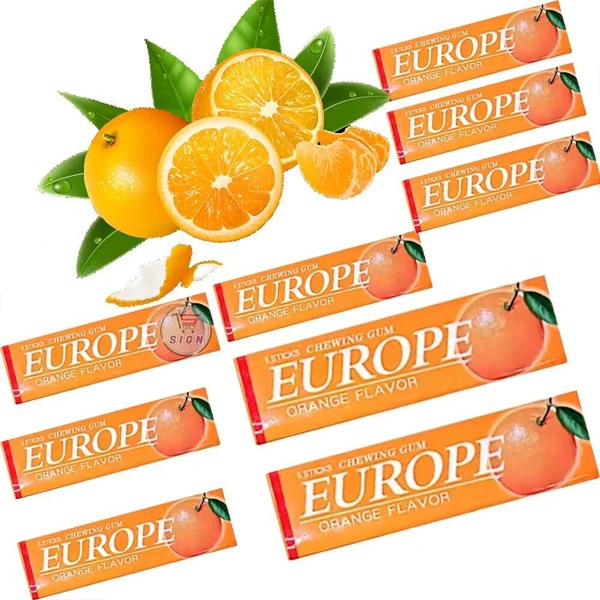 Wholesale Custom Sweet Fruit Stick Europe Chewing Gum Manufacturers ...
