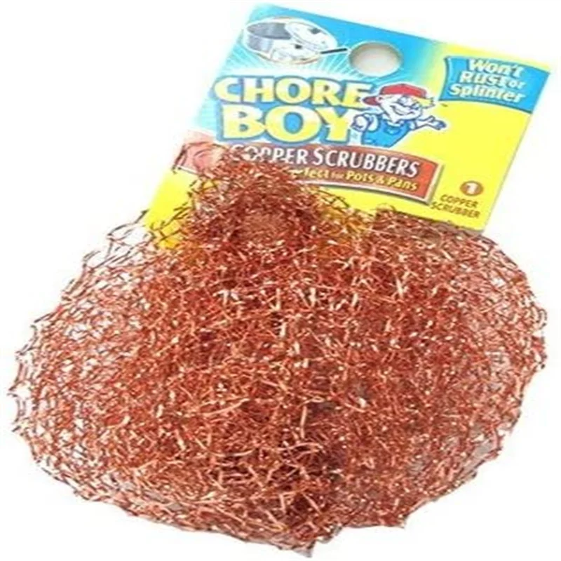 Chore Boy Pure Copper Scrubber for Smoking - Durable & Sustainable