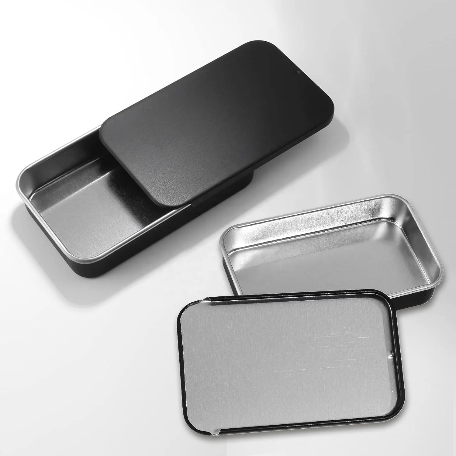 Avantis Pull-Push Tin Cans - Recycled Metal Sublimation Blanks
