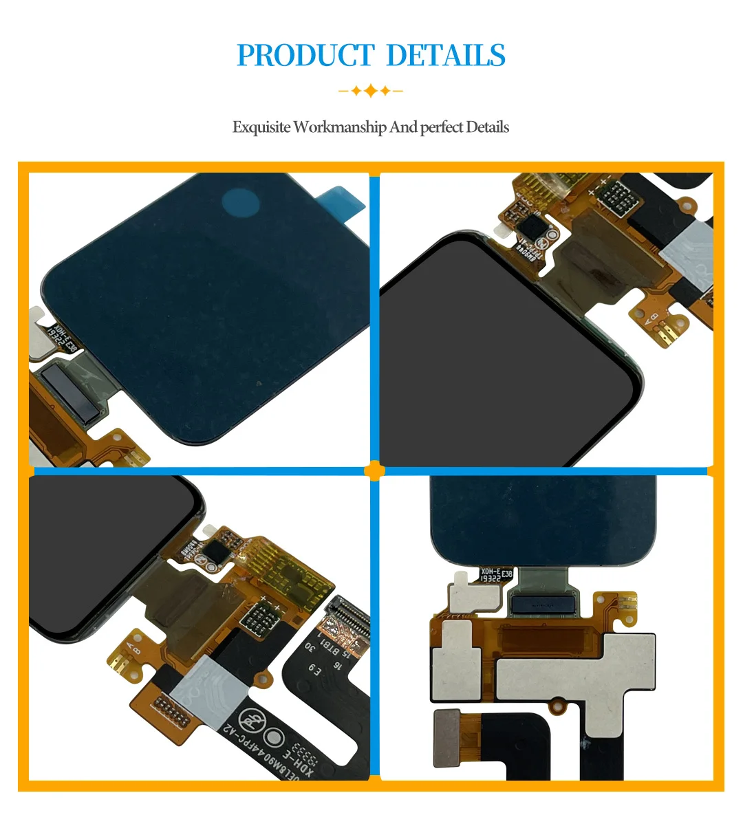 1.78inch AMOLED Display with Oncell Touch - High Res Smart Watch