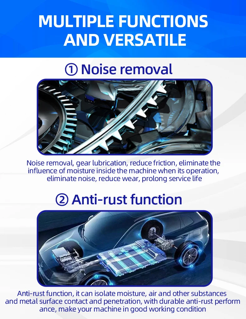 Car Moving Parts Lubricant Car Window Door Chassis Parts Spray ...