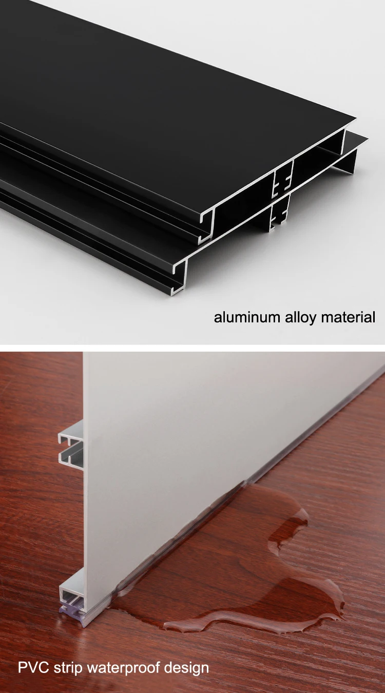 Aluminium Profile Kitchen Cabinet Bottom Flooring Baseboard Aluminium ...