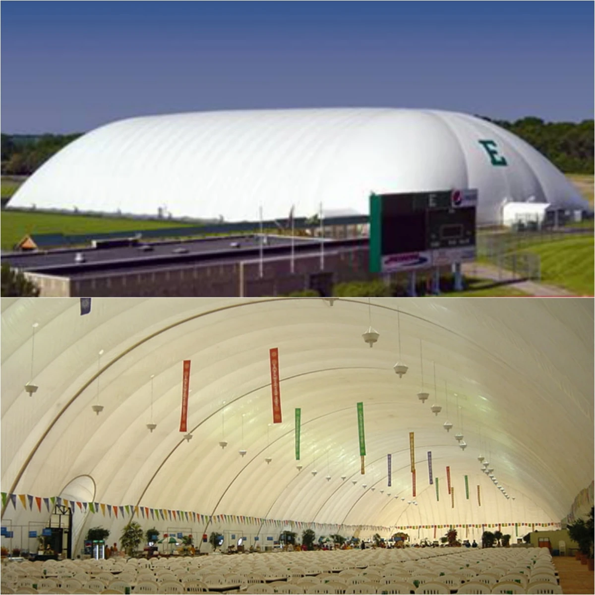 Factory Custom Inflatable Building Structure Giant Stadium Air Dome ...