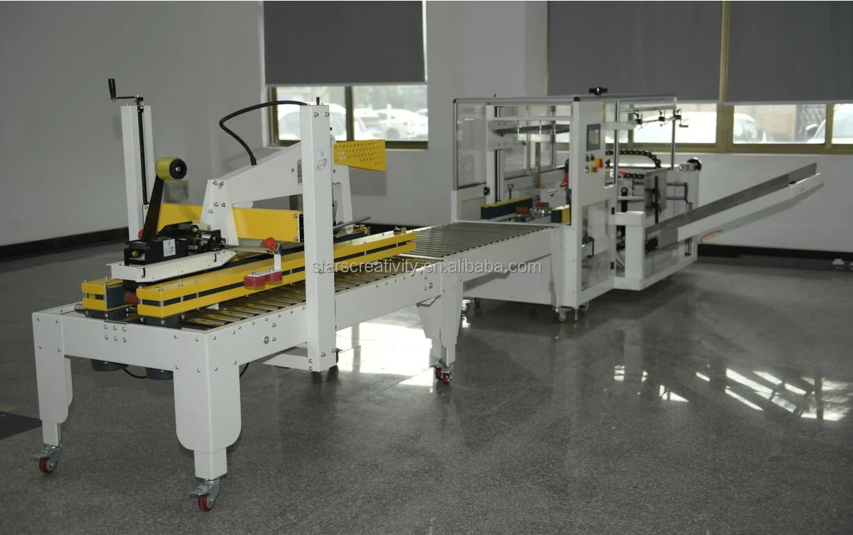 Customized Vertical Automatic Carton Case Erector Machine