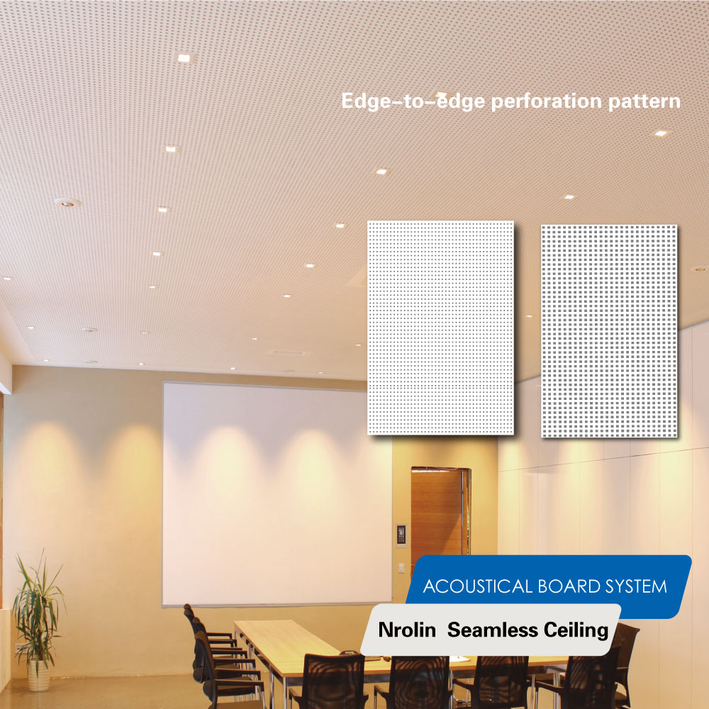 Perforated Plasterboard Suspended Ceiling Acoustic Gypsum Board Music ...