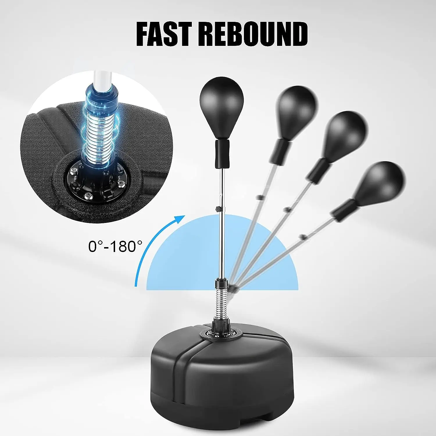 Adjustable Freestanding Boxing Reflex Punching Ball
