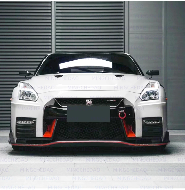 MXGE T Nismo Style Body Kit Semi Carbon Fiber Material for 2017-2019 ...
