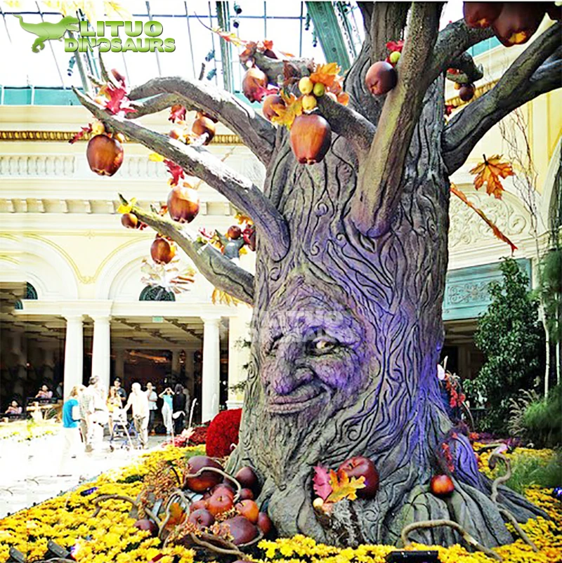 Animated Animatronic Talking Tree - Perfect for Amusement Parks