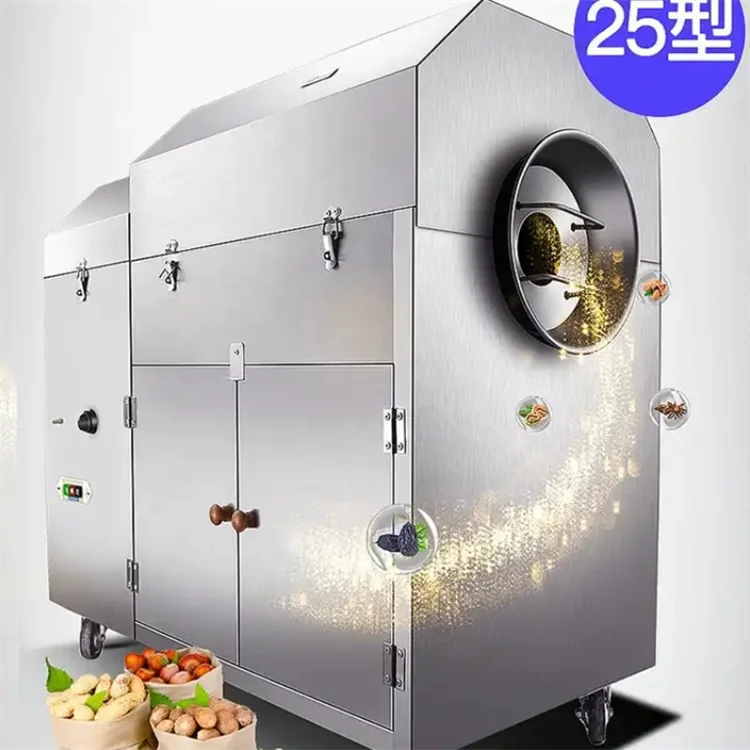 Multifunctional Corn Roasting Machine Electric Gas Nut Roaster Machine ...