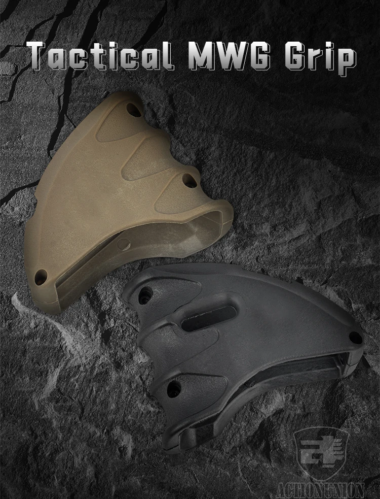 Action Union Tactical Mwg Magazine Well Handle Anti-slip Magwell ...