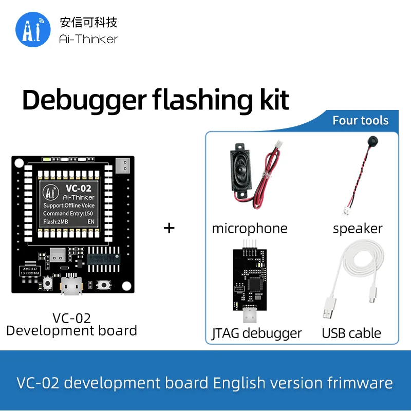 Ai-thinker Vc-02-kit With Offline Speech Recognition Module For Smart ...