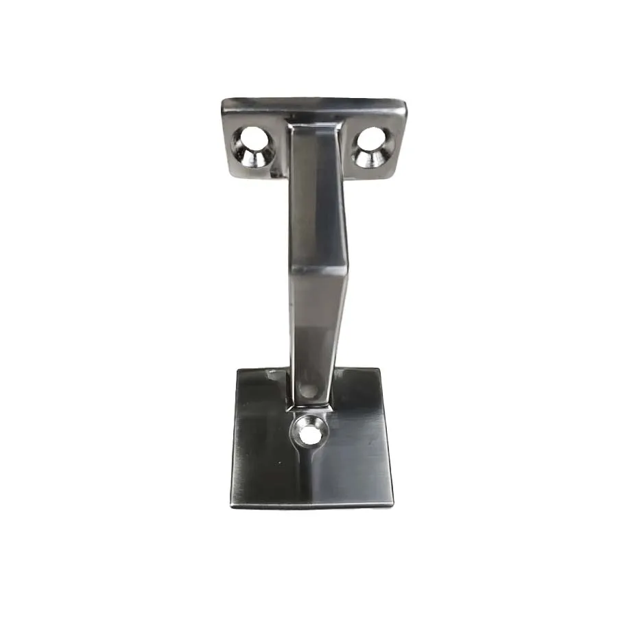 Staircase Indoor Stairs Stair Railings Zinc Alloy Zamak Brush Nickel Plating Wall Mount Handrail ...