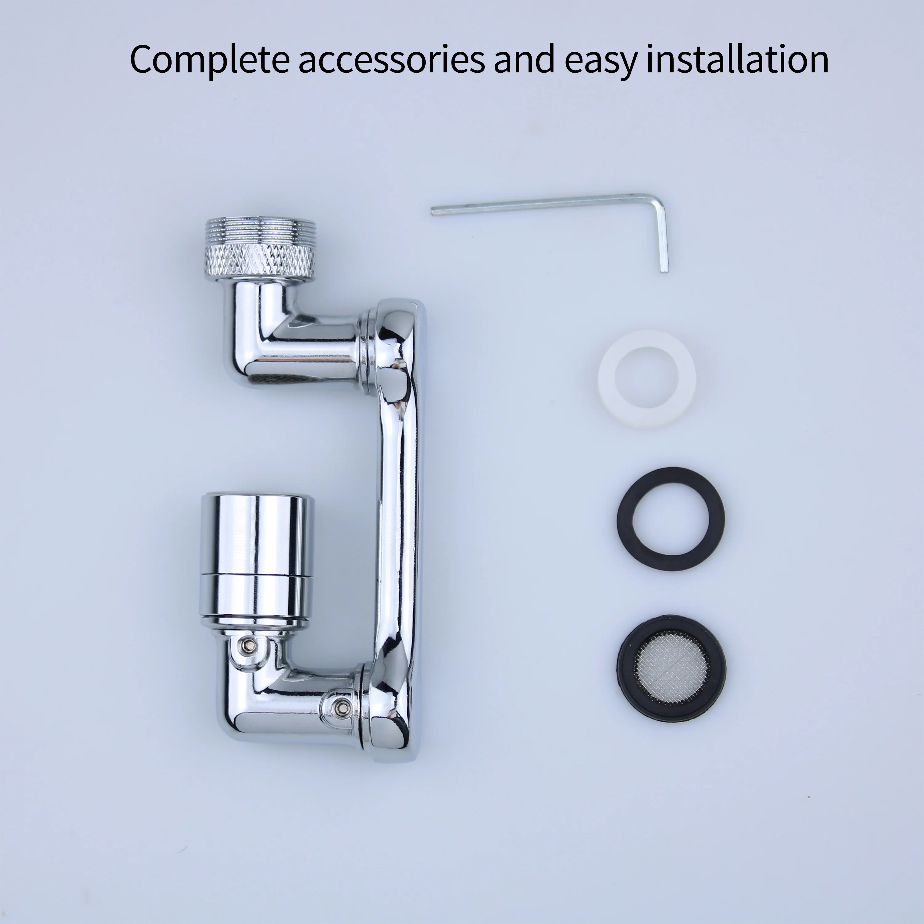 Universal Brass Faucet Aerator Splash-proof 2 Modes Water Outlet 1080 ...