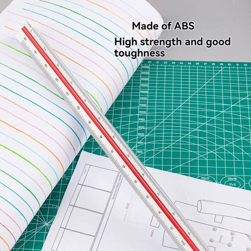 Deli 8930 Ruler - High-Precision Trigonometric Proportional Ruler