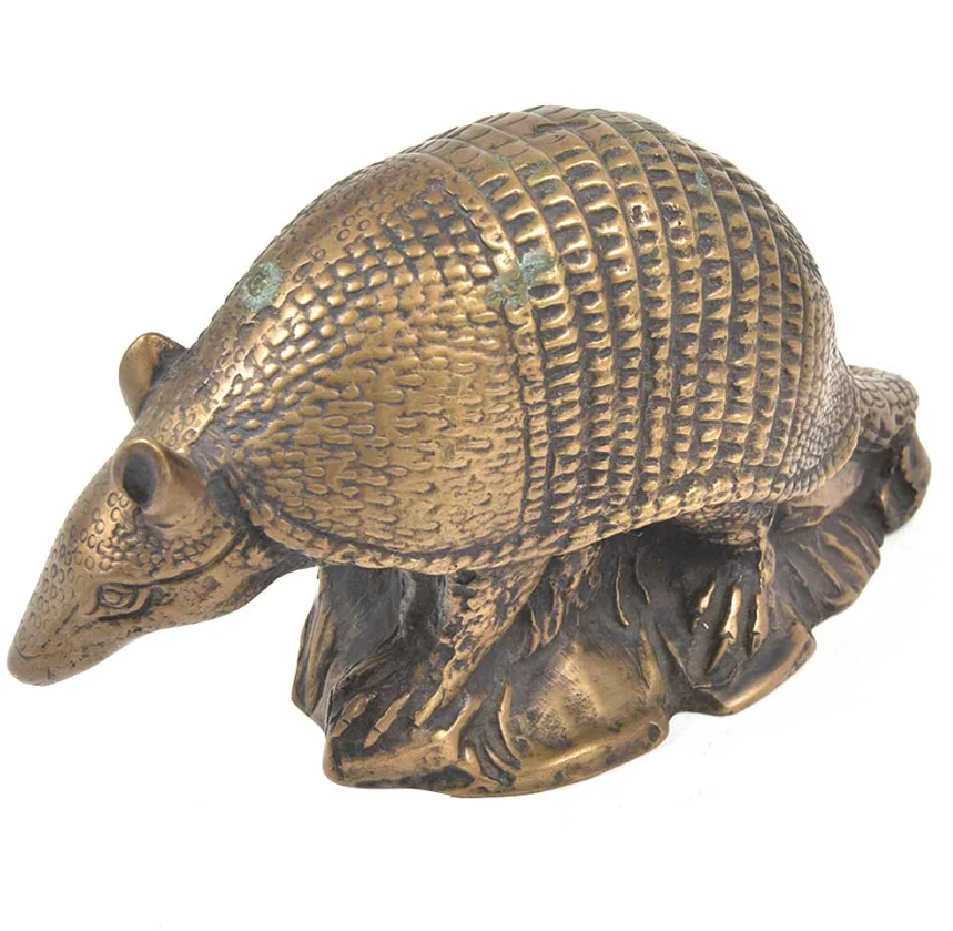 2024 Bronze Armadillo Figurine Armadillo Statue Custom Armadillo ...