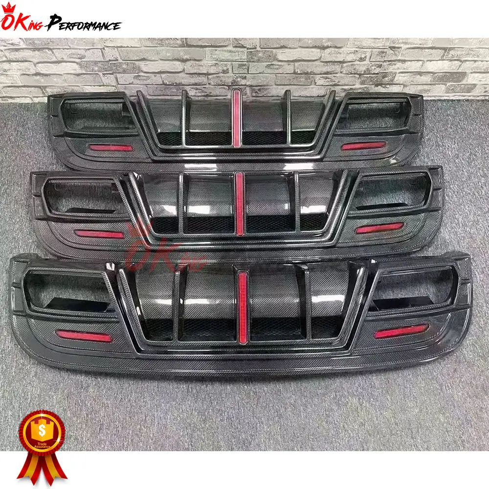 Carbon Fiber Rear Diffuser For Mercedes Benz Gla45 Amg X156 Gla Class ...