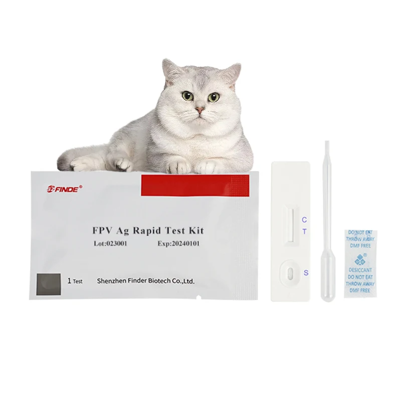 Feline Panleukopenia Virus Antigen Rapid Test Kit Pet Care Ag test ...