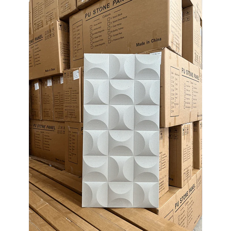 Factory Culture PU stone Wall panel for Exterior wall Faux stone board ...