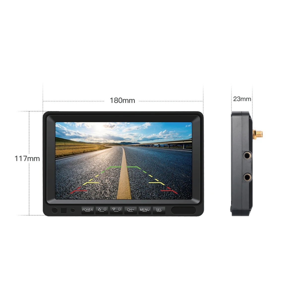 PK002112 Truck Van Lorry Android Screen Reverse Parking Sensor System ...