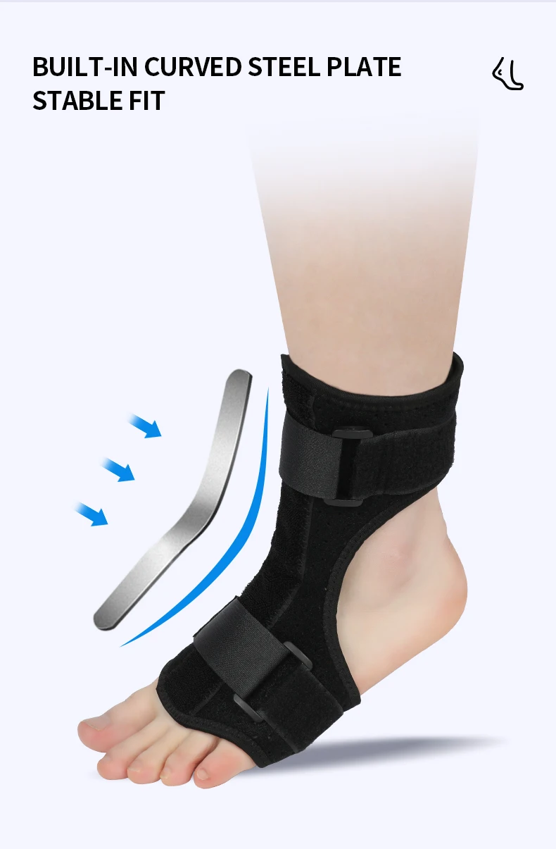 3045#plantar Fasciitis Ankle Foot Orthosis Night Splint Drop Foot Brace ...