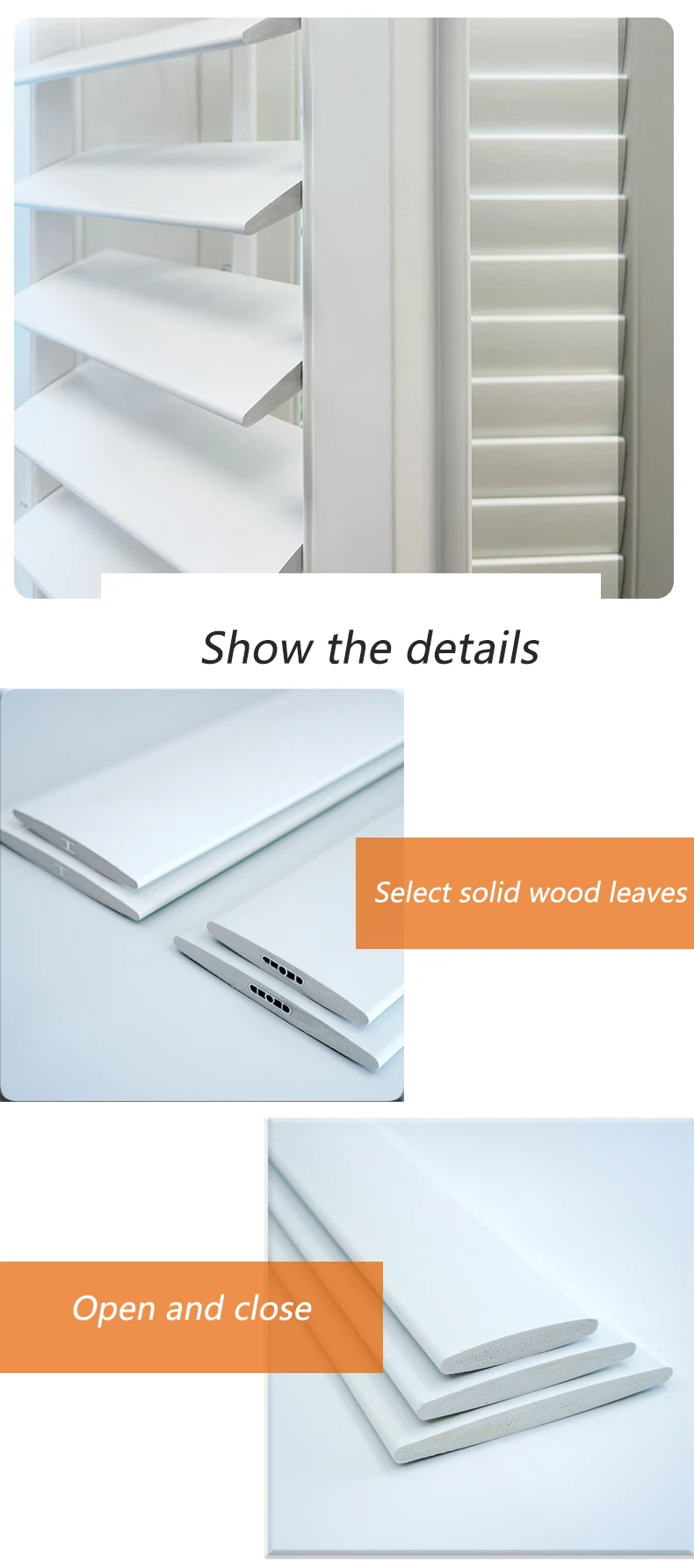 Plantation Shutter Components Shutter Louvers Plantation Shutters Wood ...