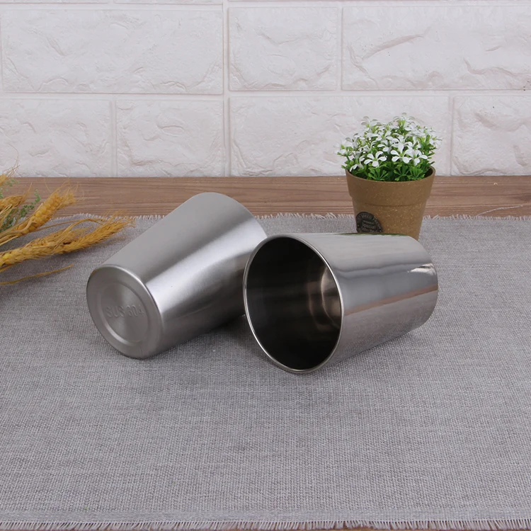 Factory Prices Custom SUS304 Beer Cup Stainless Steel Double Wall Cup ...