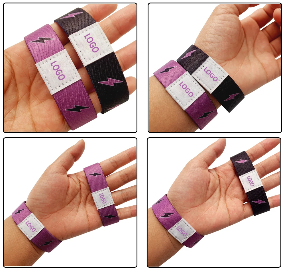 Eco-friendly Customized Stretch Bracelets Wholesale Cheap Cloth ...