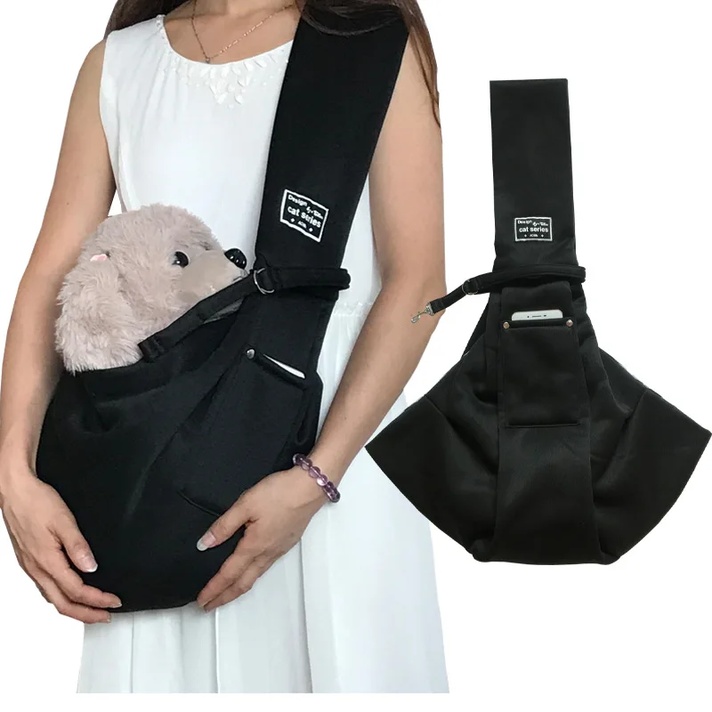 Pet Out Adjustable Padded Shoulder Strap With Zipper Pocket Dog Cat ...