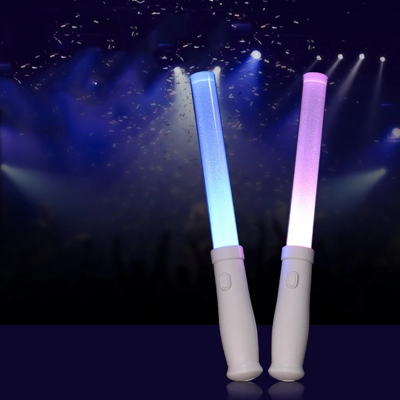 Custom Logo Cheering Led Light Stick,Flashing Lighting Stick Glow - Buy ...