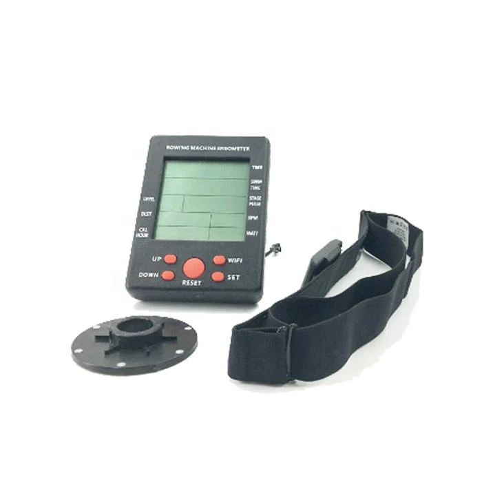 ZT Display Speed Watt Hear Rate Sensor Wireless Pulse Indoor Rowing ...