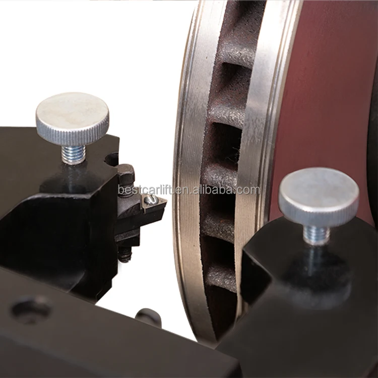 Car Light Truck Ford Raptor Brake Lathe KC500 Brake Disc Cutting Lathe ...