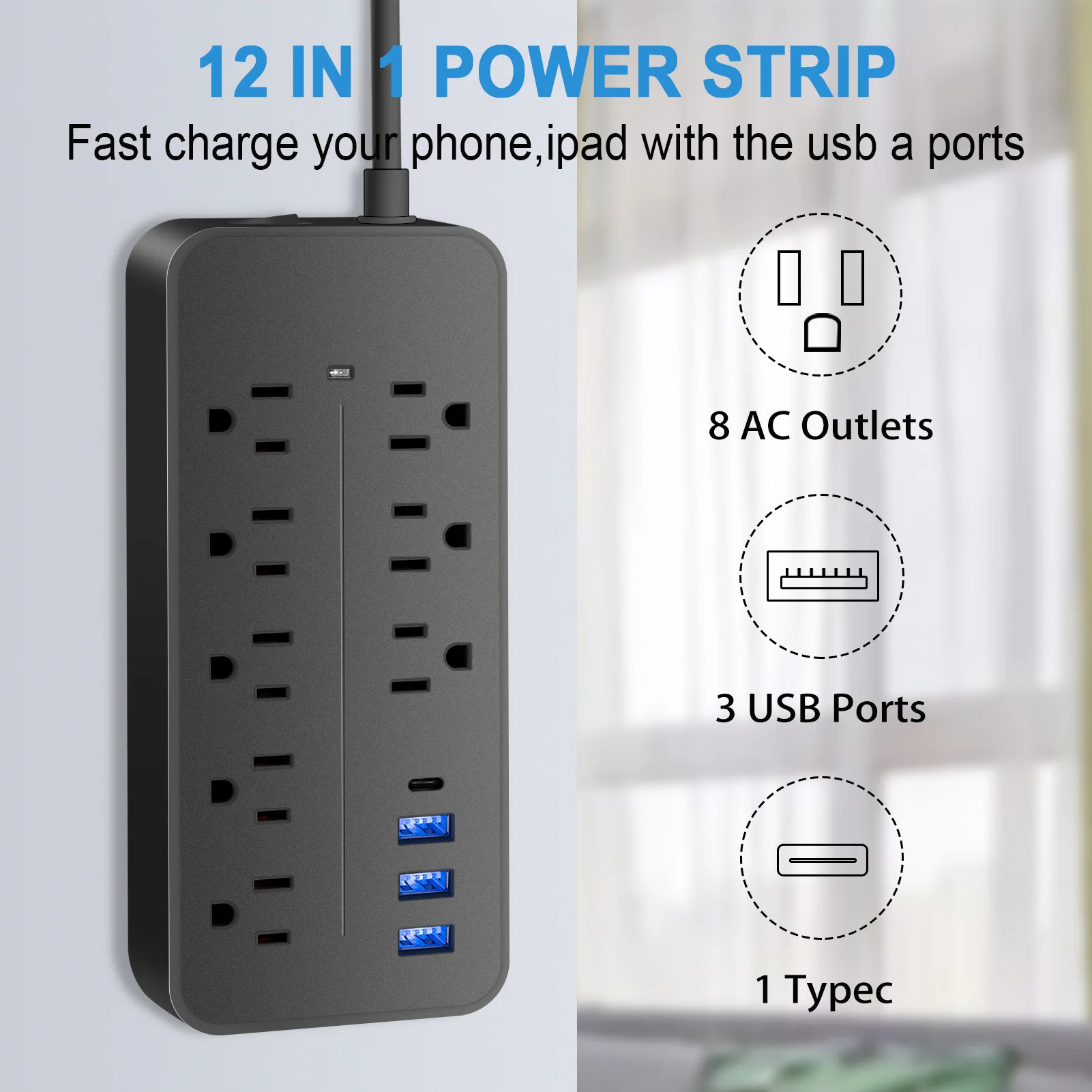 Safe and Efficient USB Plug Socket Wiring - US Extension Socket