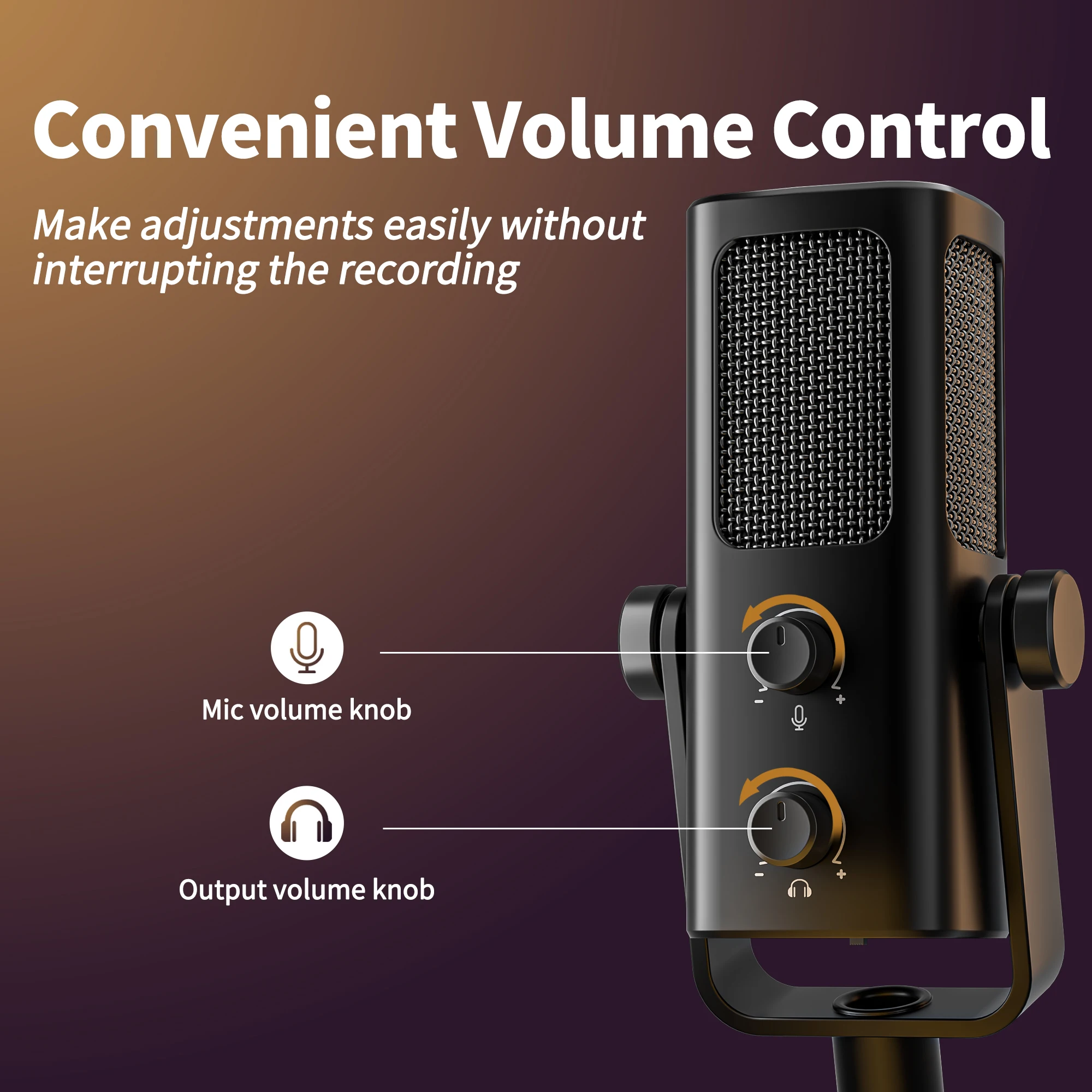 Fifine Profile3 - Professional Studio Microphone for Podcasting