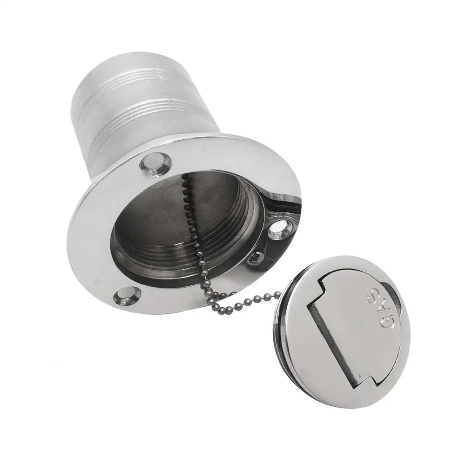 2"(50 Mm) Universal Marine Boat Deck Fill/Filler with Key Flip Tab 316 ...