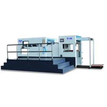 Automatic Paper Plate Die Cutting And Stripping Machine Myp-1060e For ...