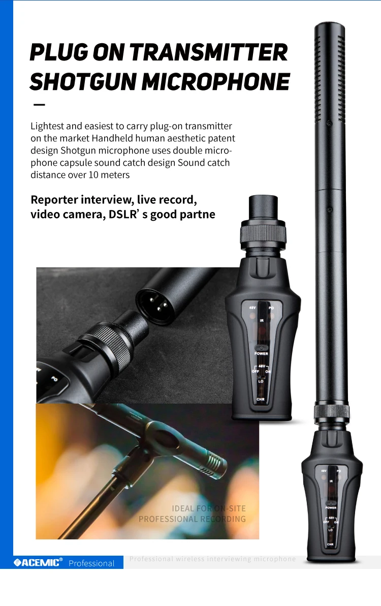 Tr-20set Professional Wireless Transceiver System Plug On Mic - Buy ...