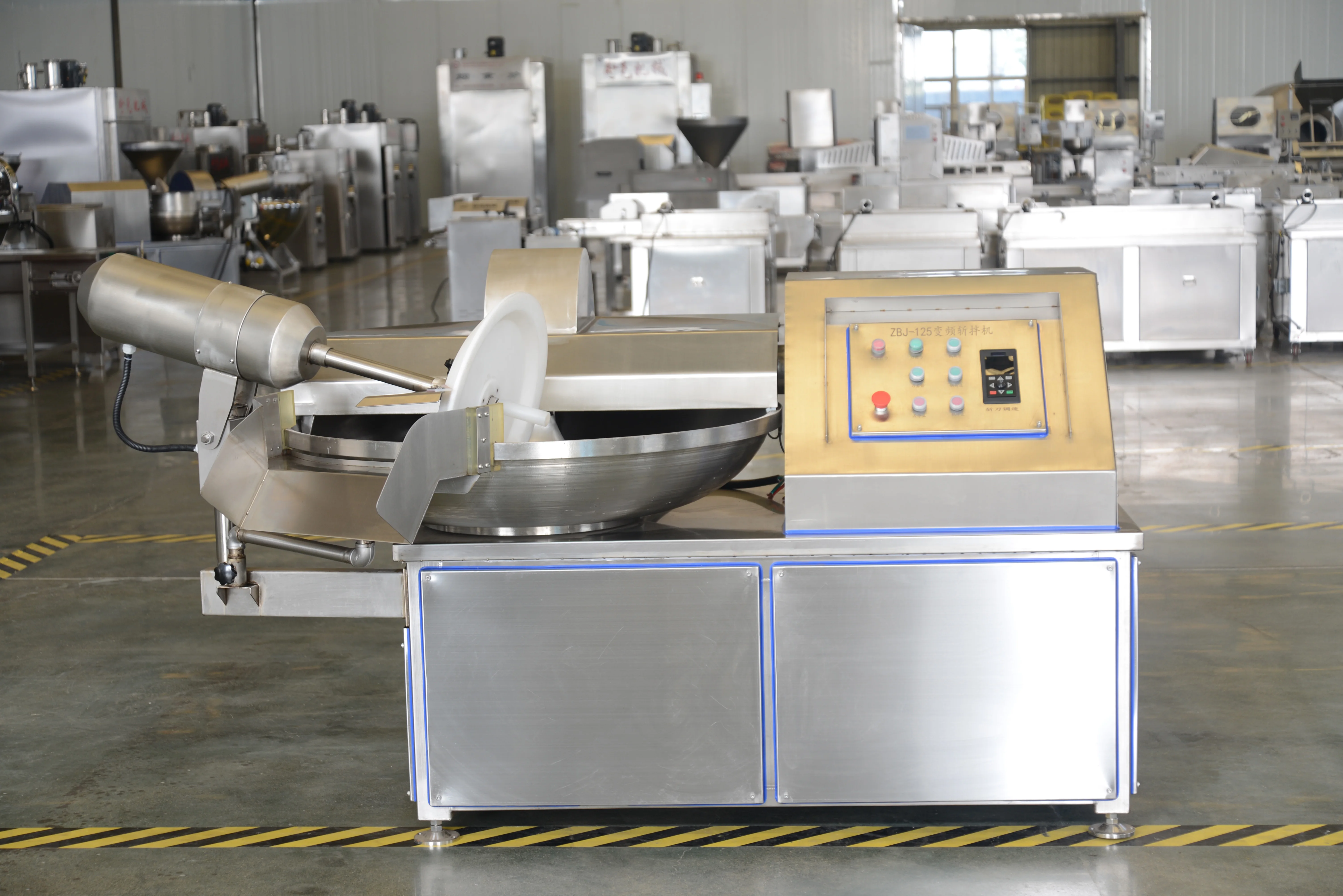 Automated High-Efficiency Model Meat Processors Sausage Production Line ...