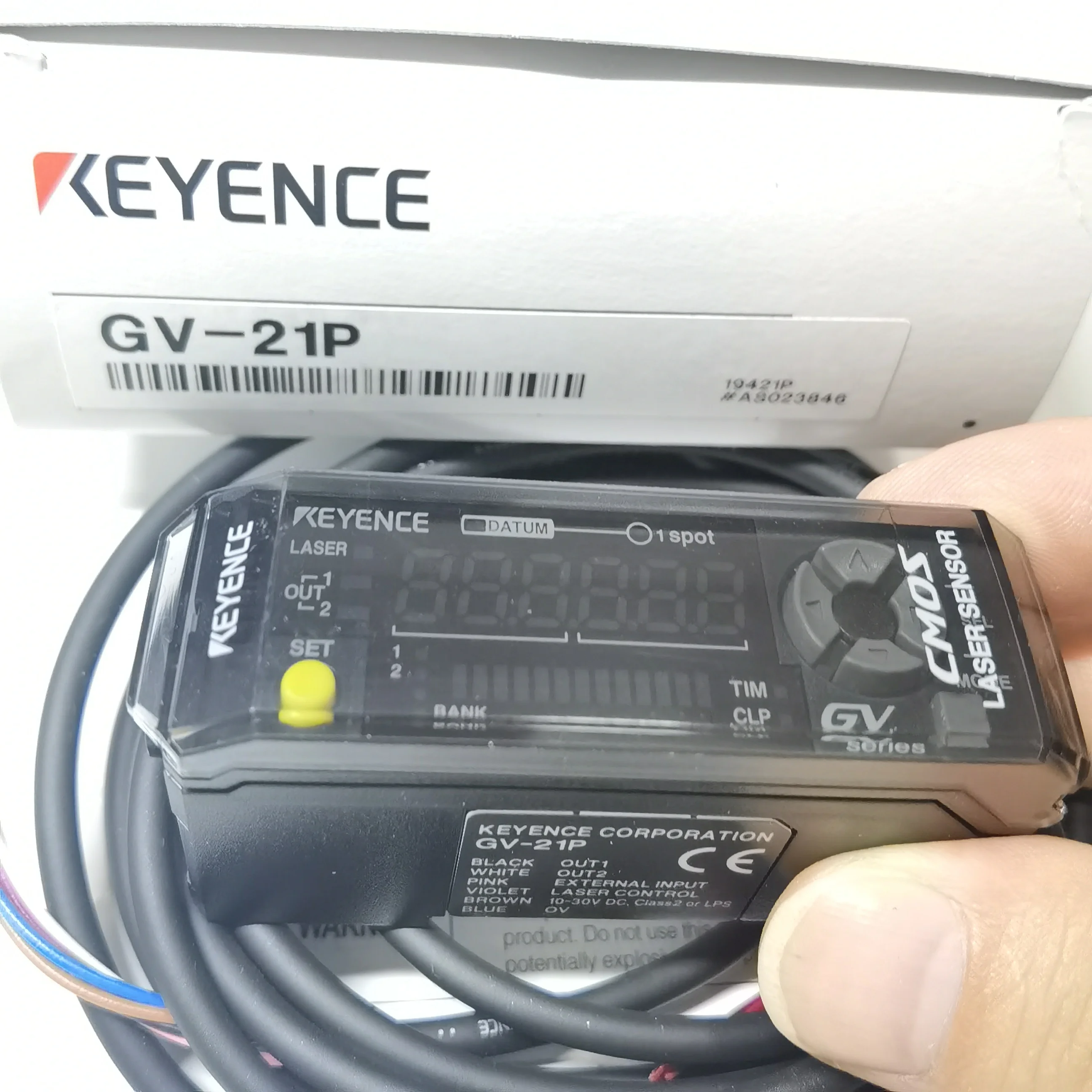 KEYENCE Amplifier Unit Main Unit PNP GV-21P FOR Digital CMOS Laser Sensor| Alibaba.com