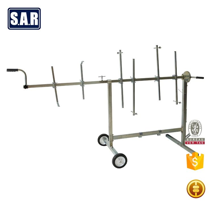 Auto Car Universal Rotating Panel Spray Stand for Doors Bonnets Bumpers ...