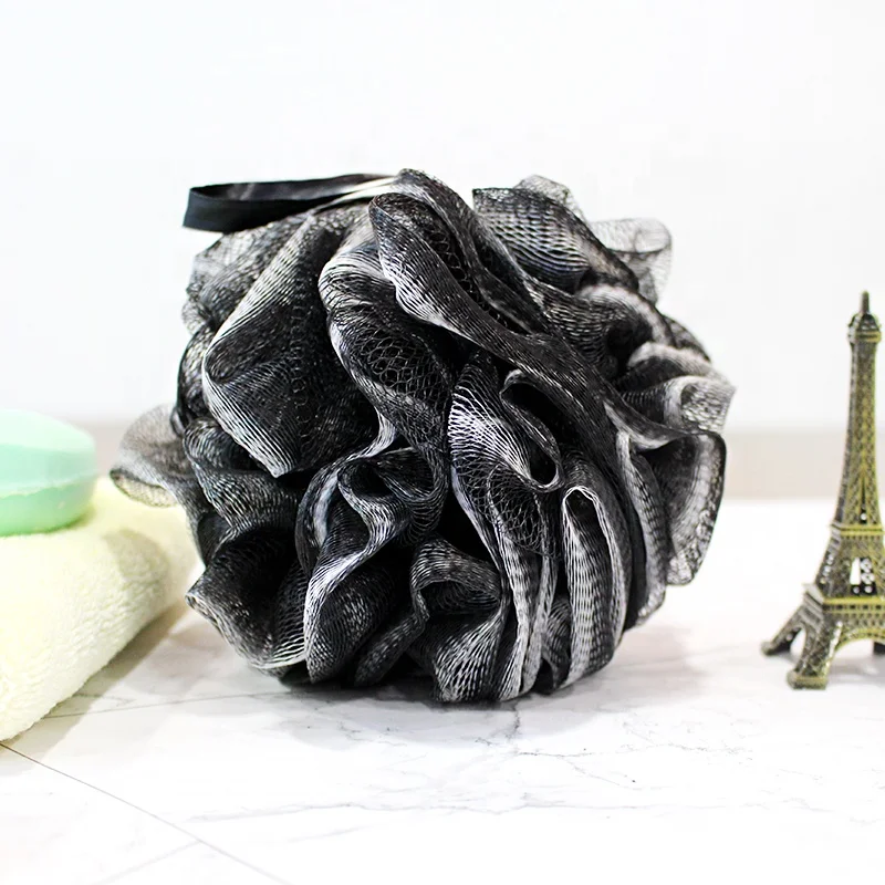 Black Loofah,Plastic Bath Loofah,Any Shape Color Bath Sponge - Buy ...
