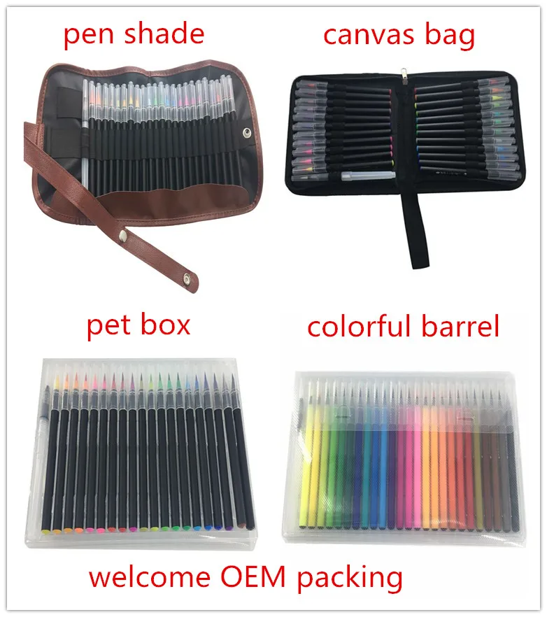 100 Unique Colors Dual Tip Sketch Art Custom Marker Nylon Brush Tip ...